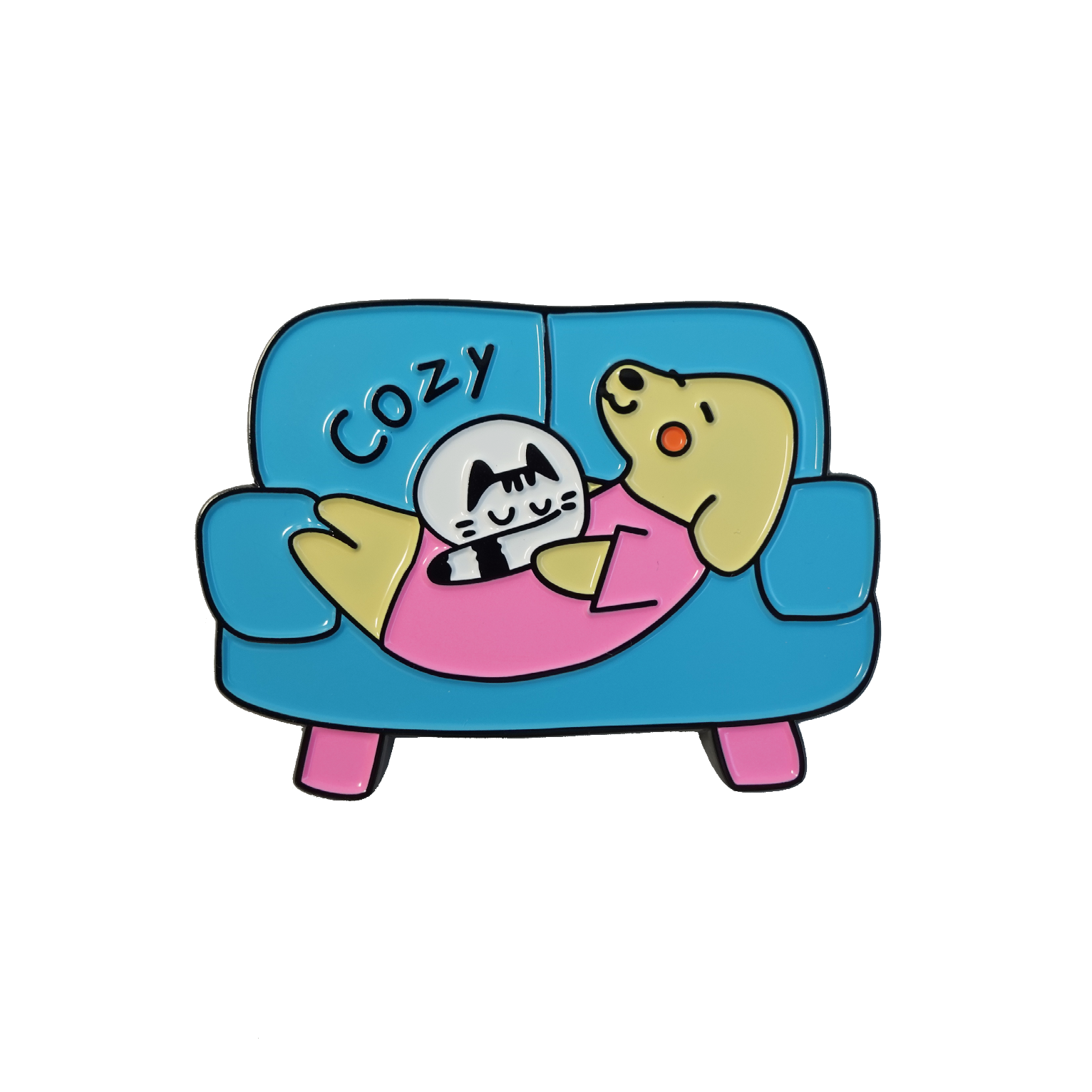Cozy Companions Enamel Pin – PinPaint